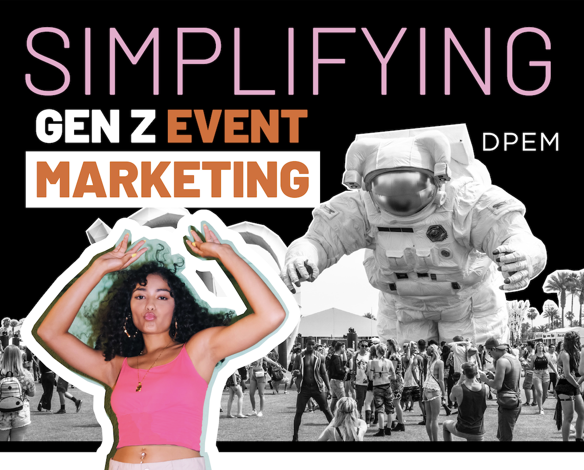 Infographic on Gen Z Marketing at Festivals